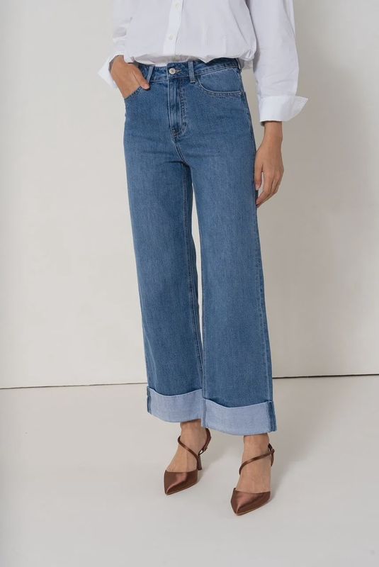 Loane Turn Up Hems Jean