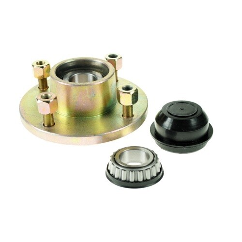 Unbraked hub 4x4" PCD