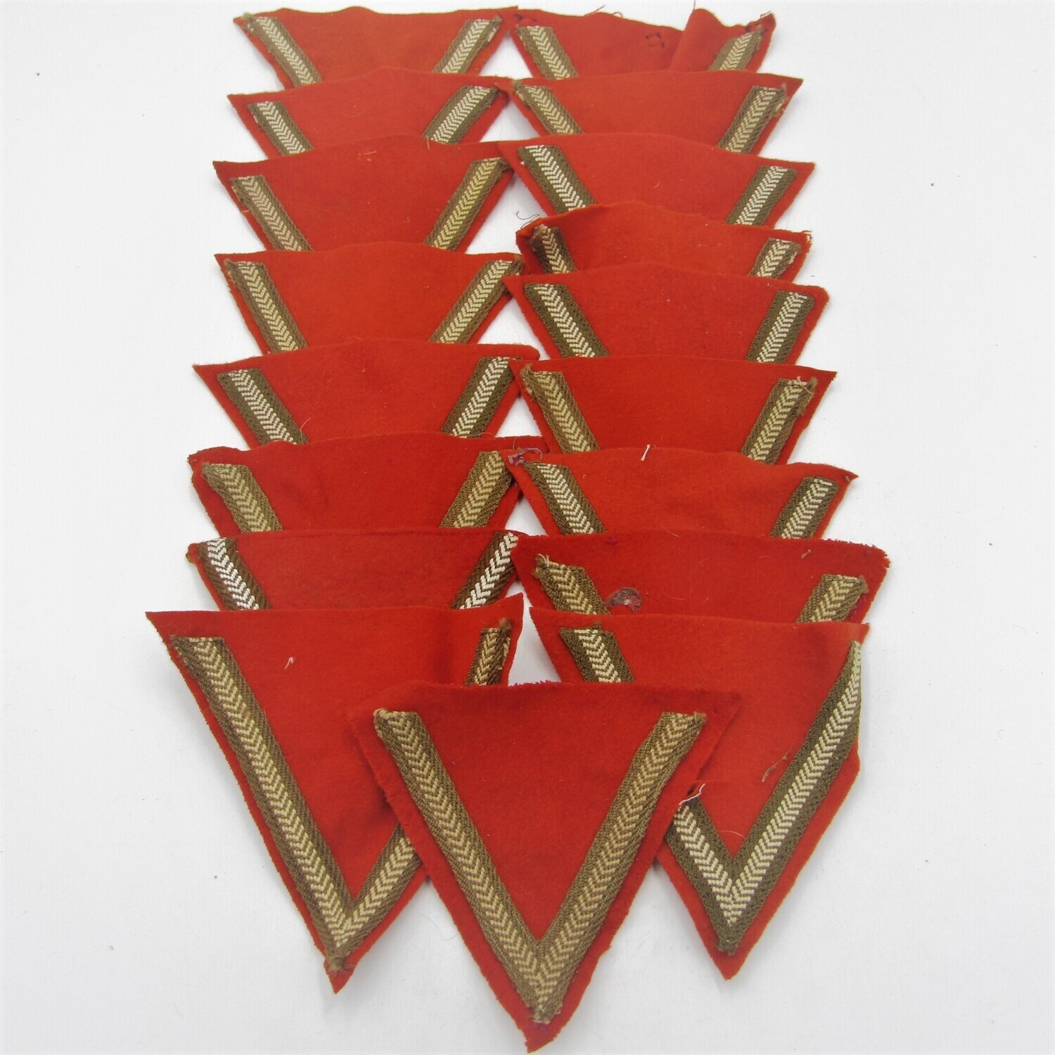 Lot of 18 SADF Lance Corporal rank badges