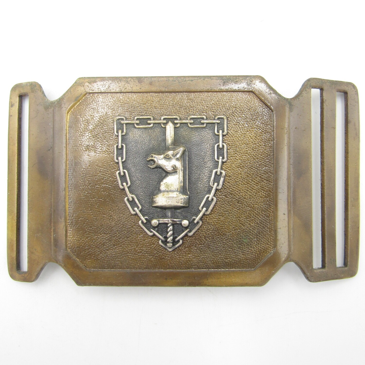 SADF Lohatla Army battle school stable belt buckle
