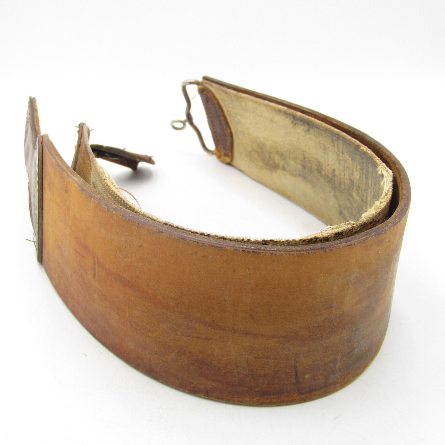 Vintage Genuine Horse hide leather straight razor strop