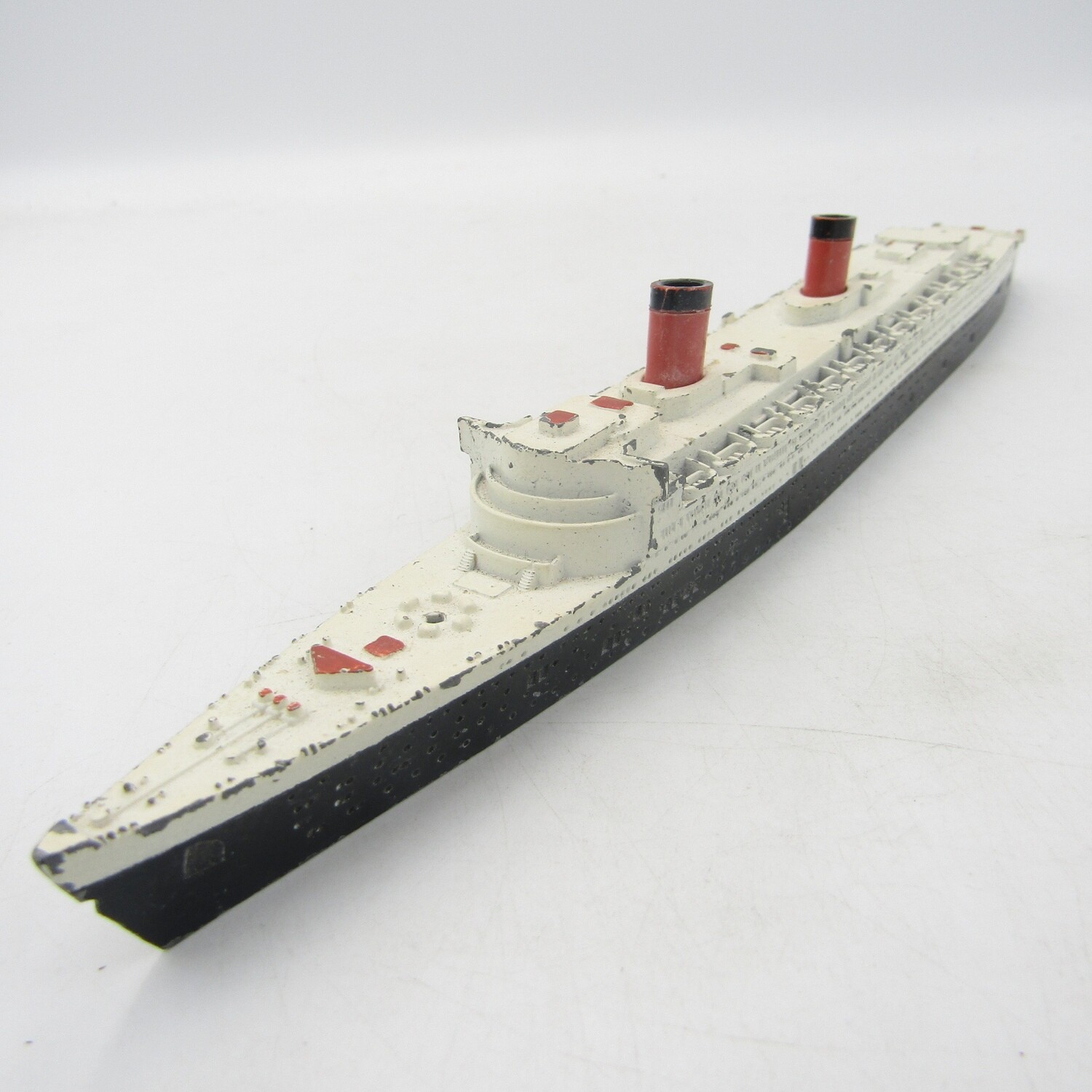Vintage Tri-Ang RMS Queen Elizabeth die-cast model ship