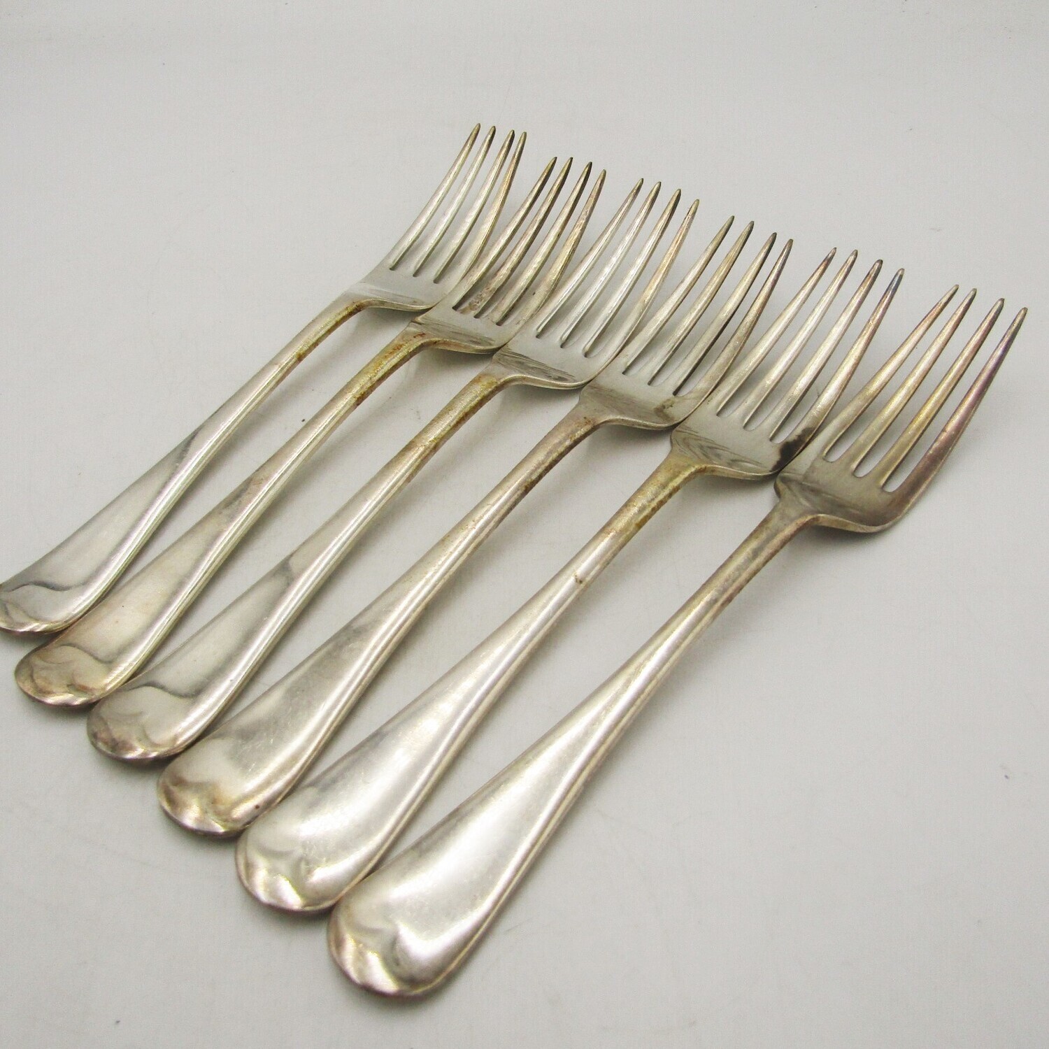 Set of 6 Viners Sheffield EPNS Forks