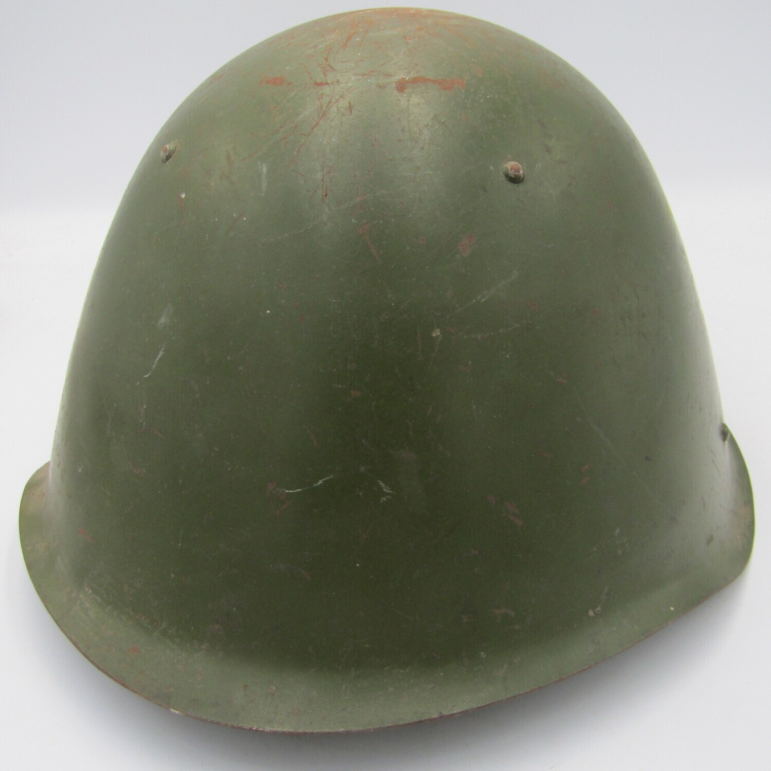 Russian Soviet SSh-68 steel combat helmet with inner