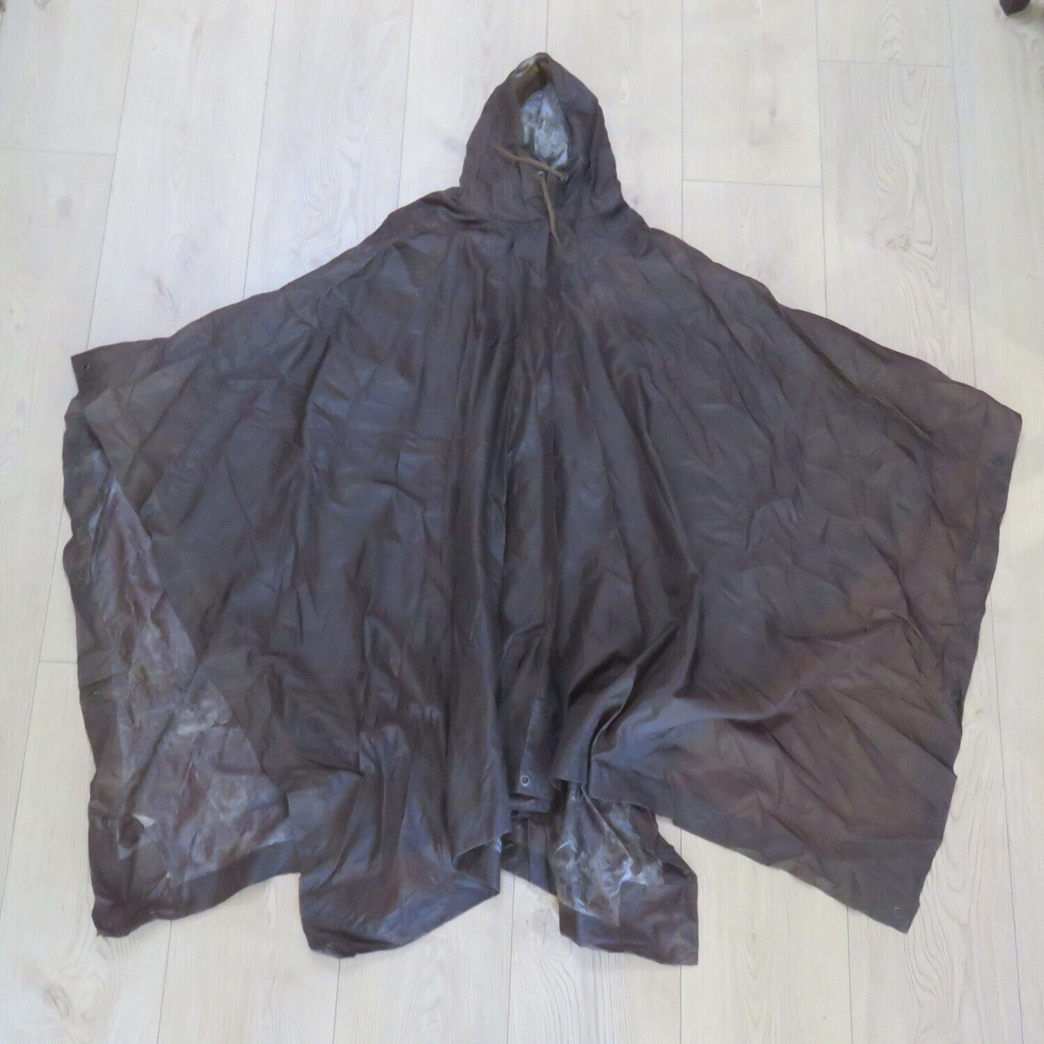 SADF Webbing ground sheet cover with poncho bivvy - full length 129cm