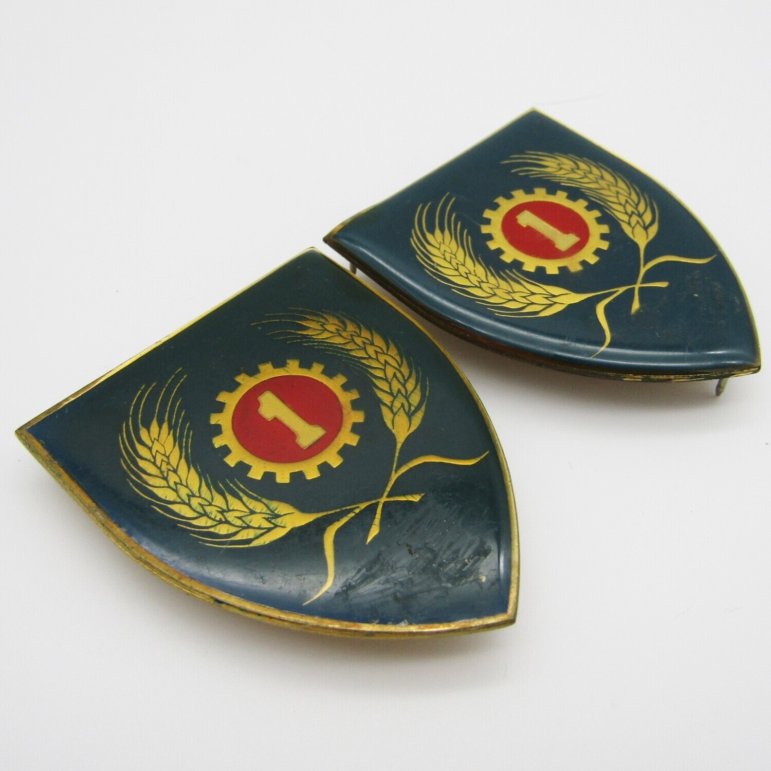 Pair of 1 Maintenance unit shoulder flashes