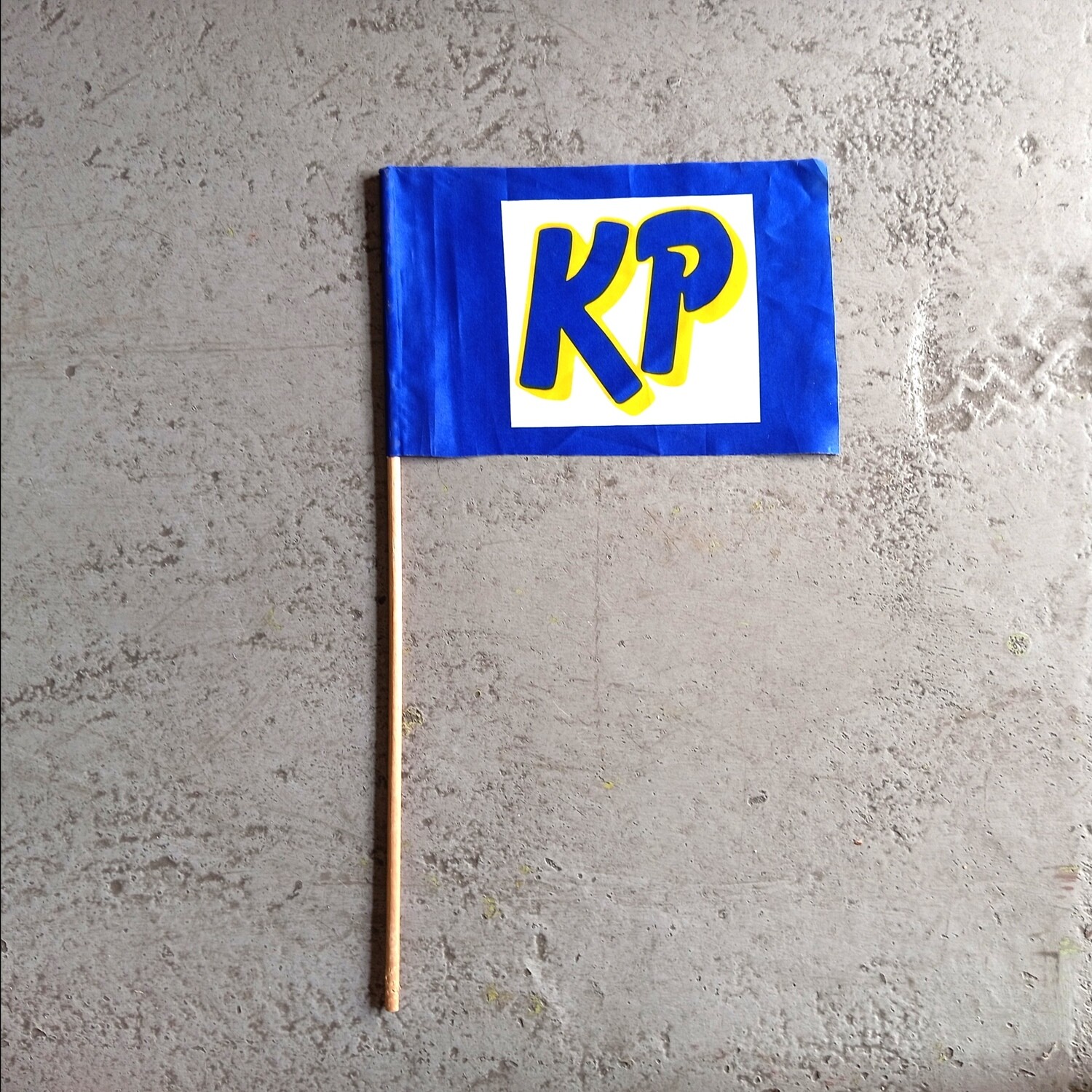 Vintage KP Konserwatiewe Party hand flag