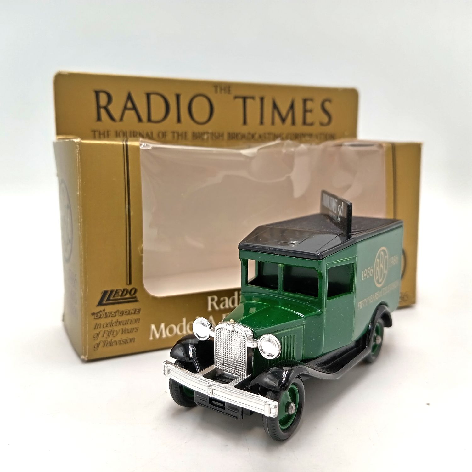 Lledo BBC Radio Times Ford Model A delivery van model car in box