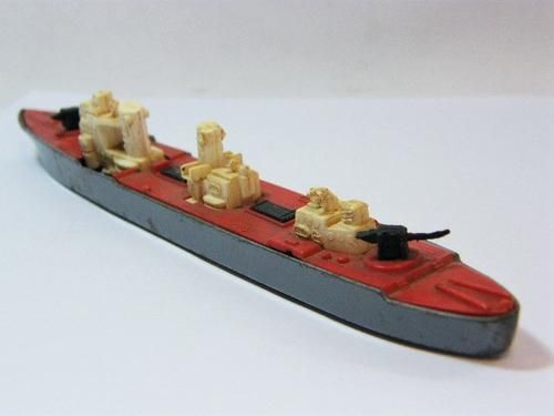 Vintage 1976 Matchbox Sea kings K302 Corvette battleship - partial ...