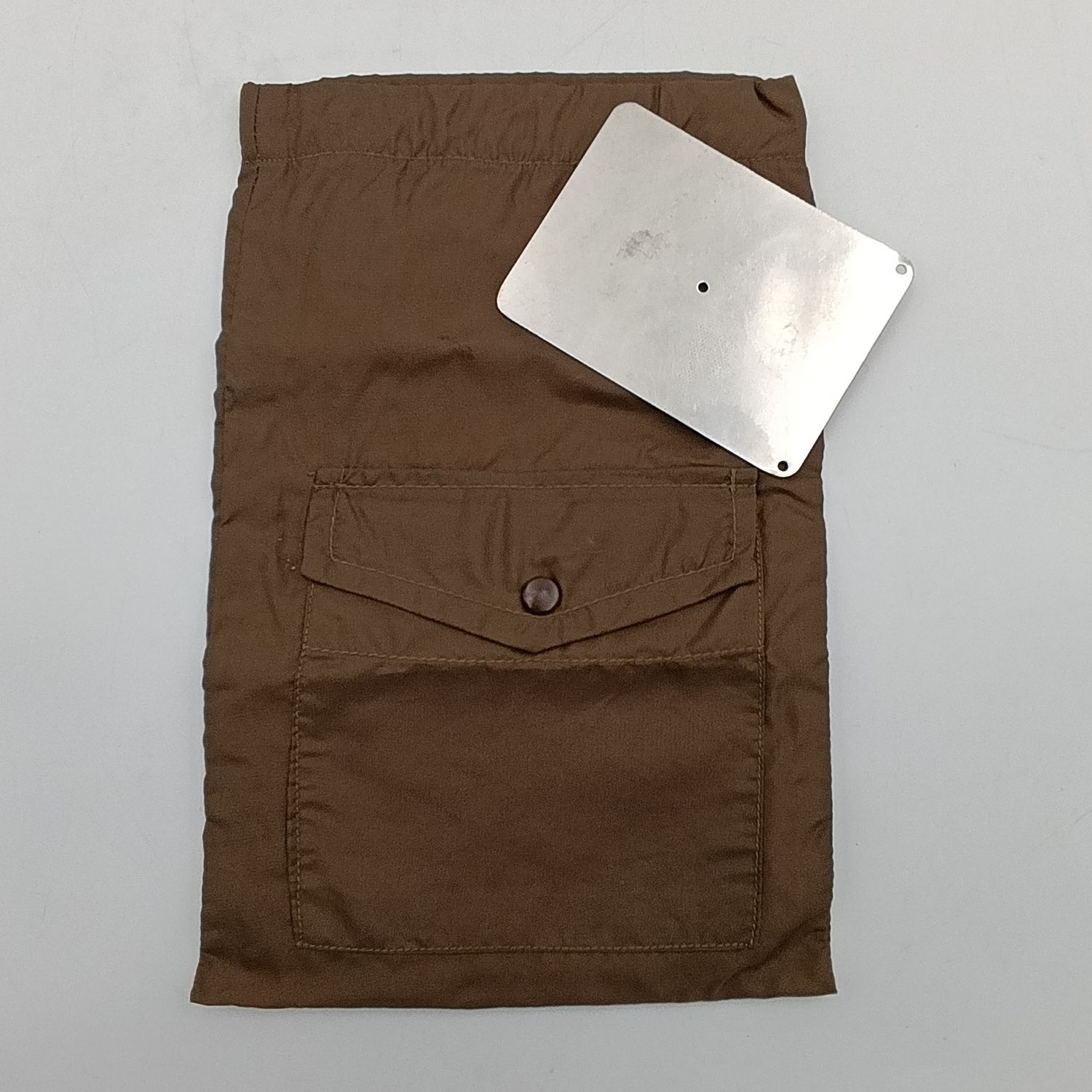 SADF Nutria toiletries bag with metal mirror