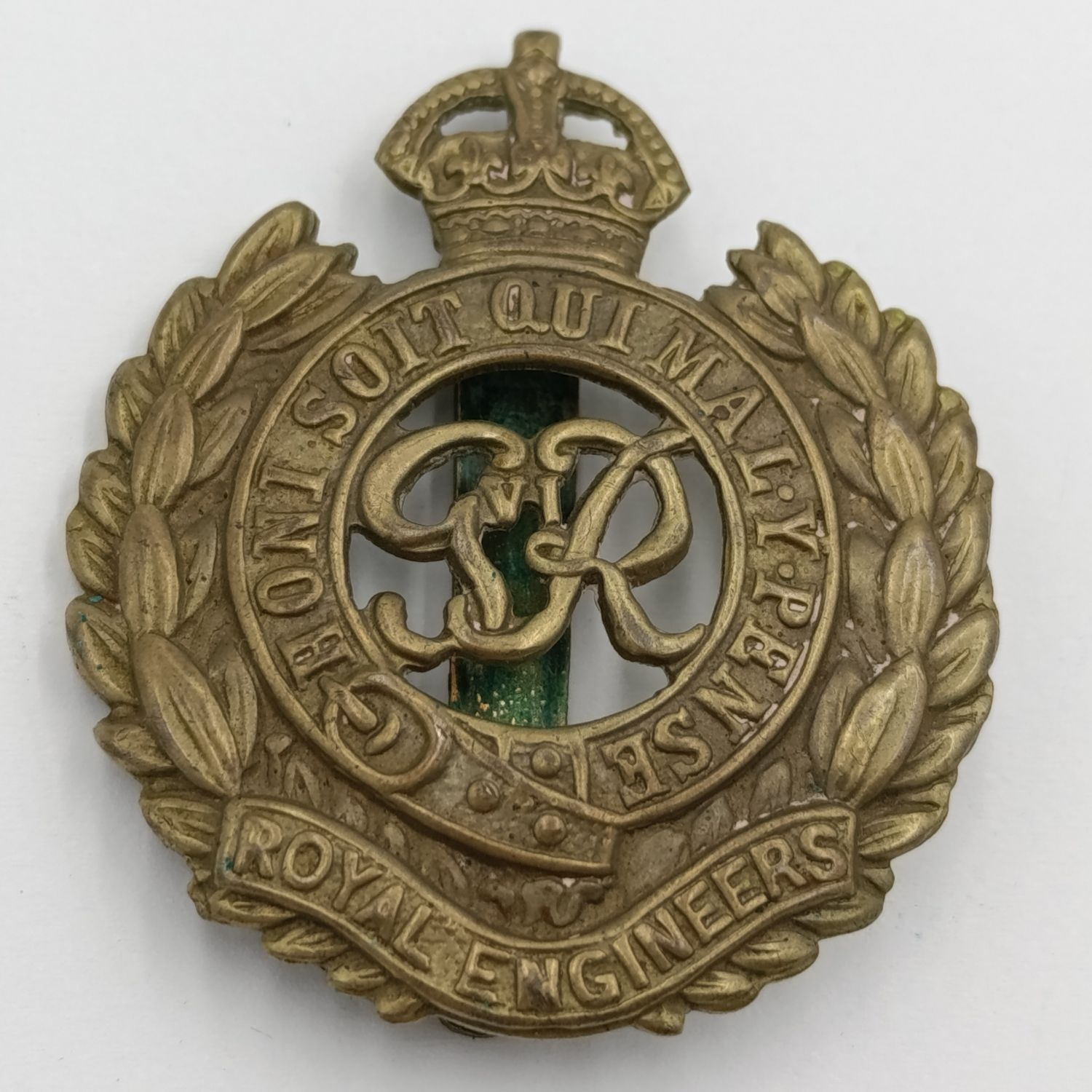 WW2 Royal Engineers cap badge