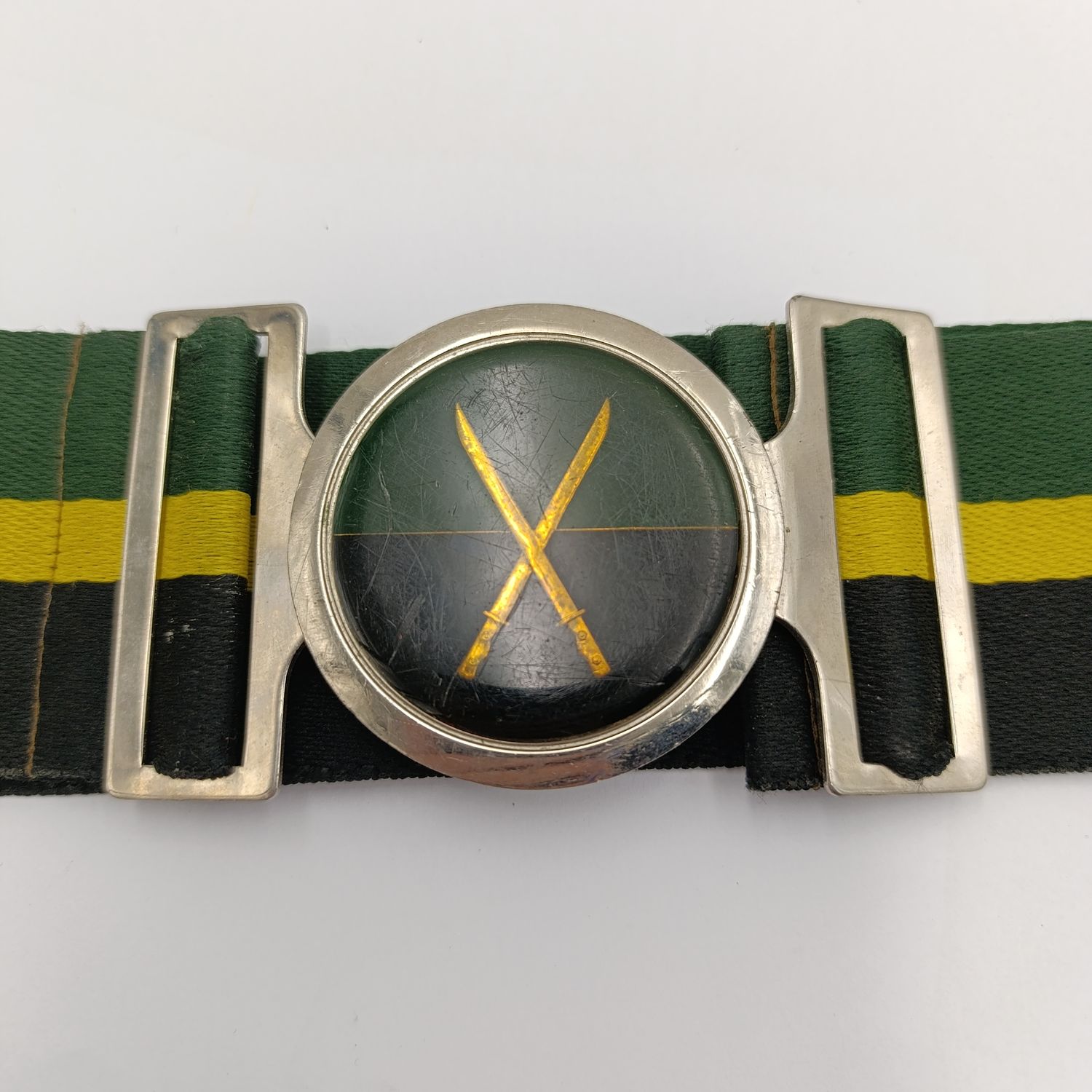 SA Infantry School Stable belt and buckle