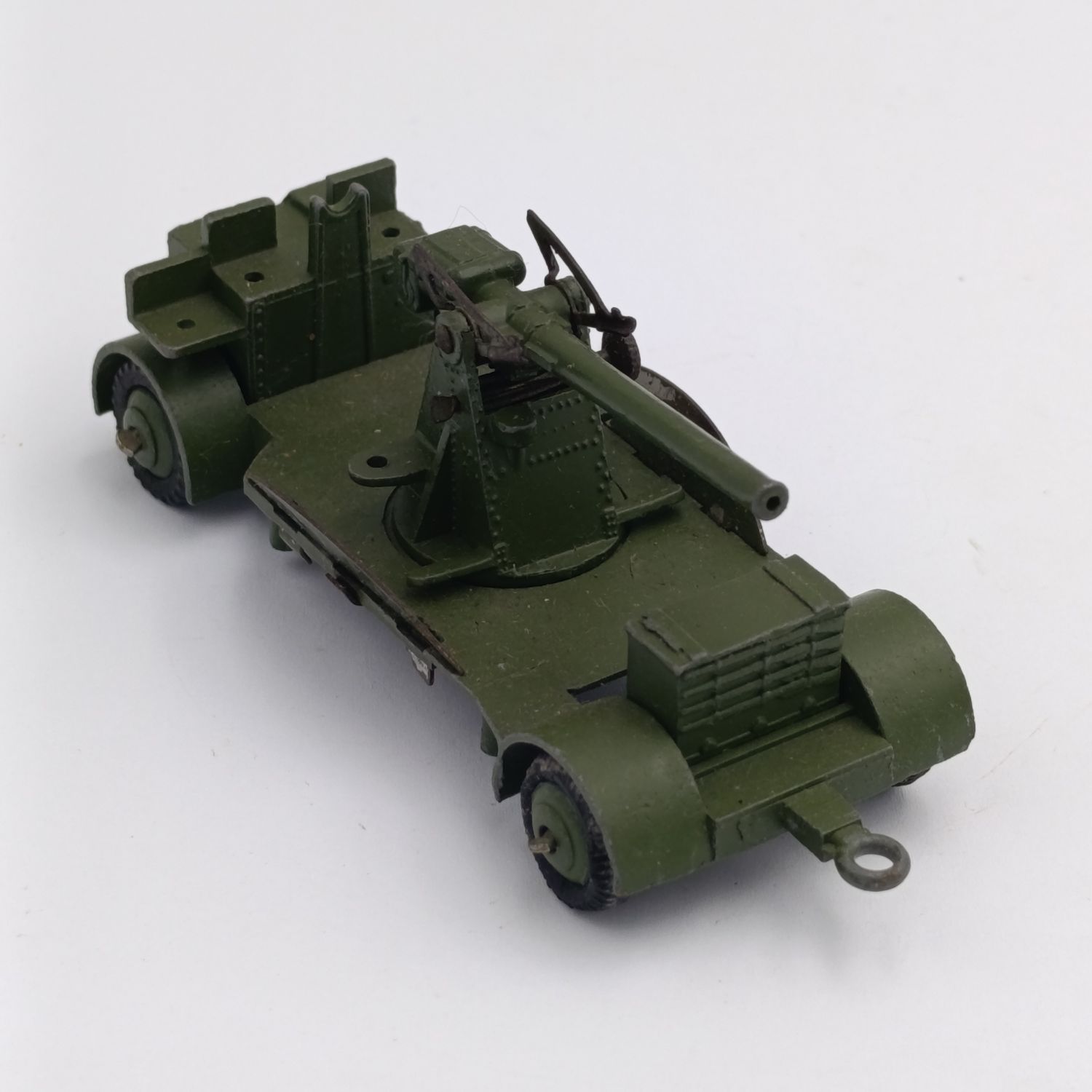 Meccano Dinky Toys #161 B Anti-Aircraft gun on trailer