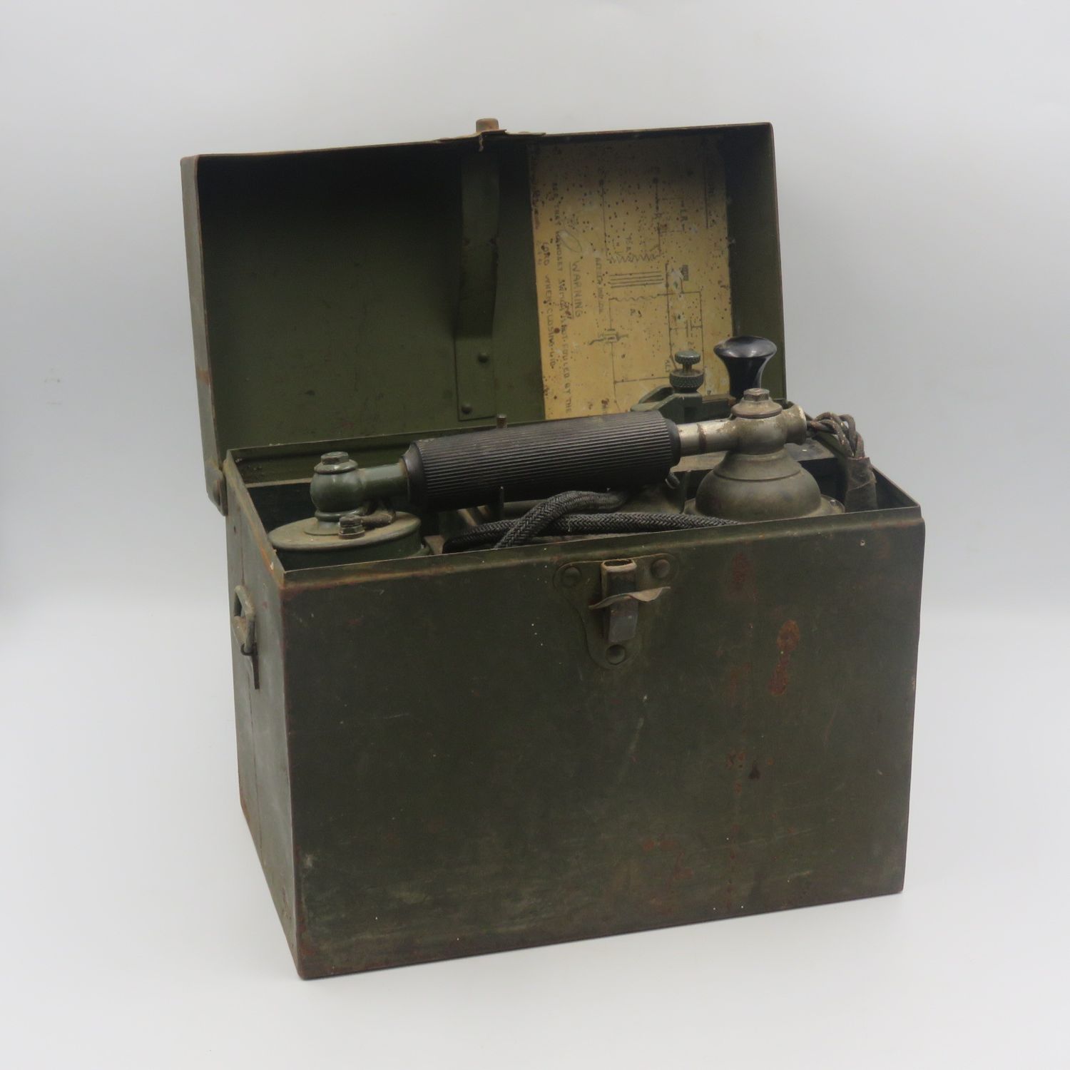 WW2 SA Army field telephone