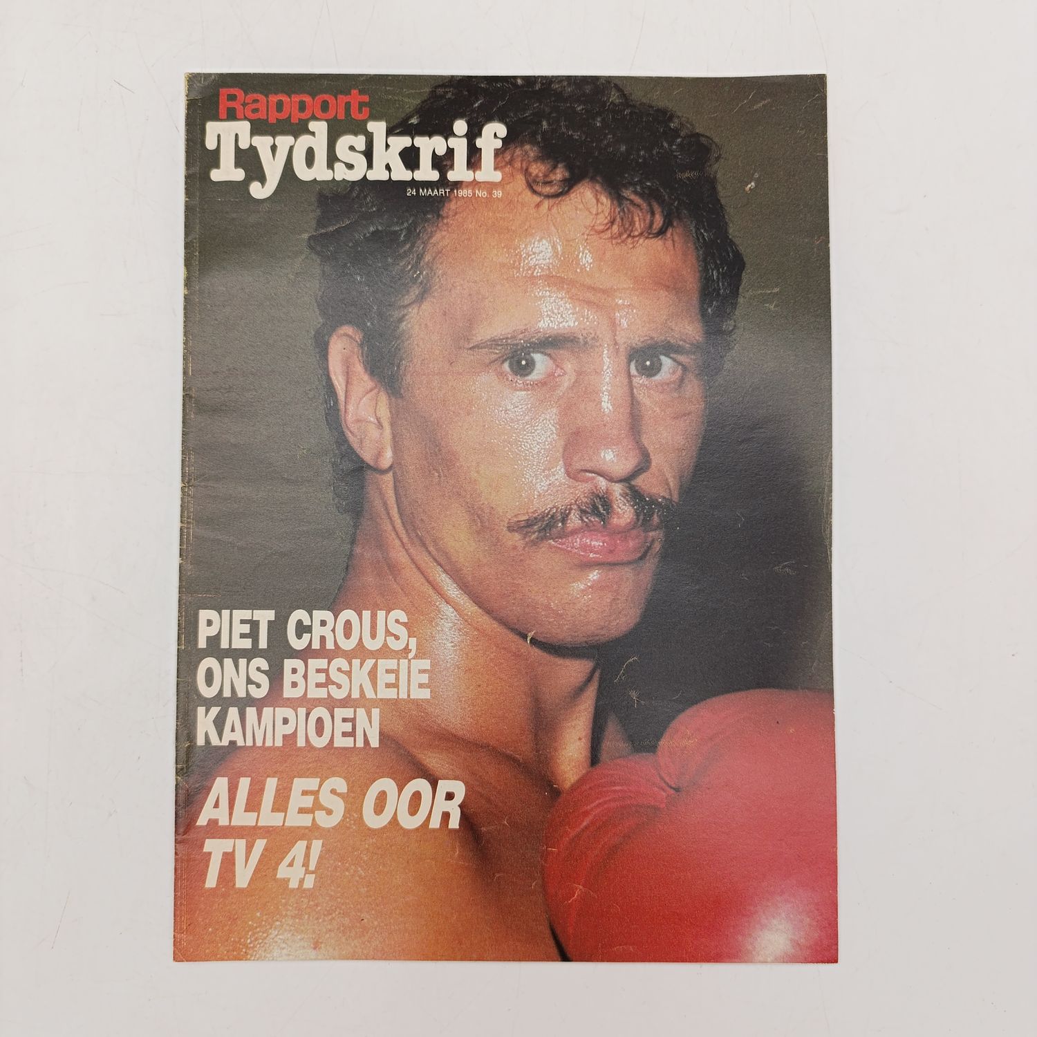 Rapport Tydskrif - Piet Crous, ons beskeie kampioen - 24 Maart 1985
