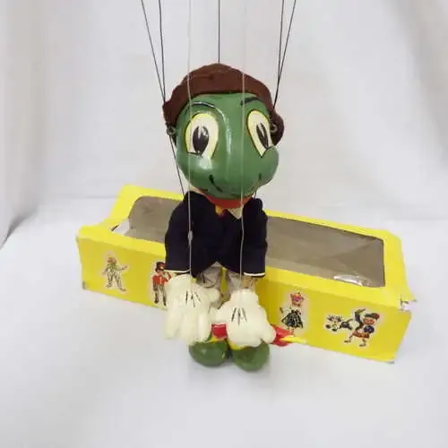 Pelham Puppet Jiminy Cricket Type SL marionette - white moulded hands ...