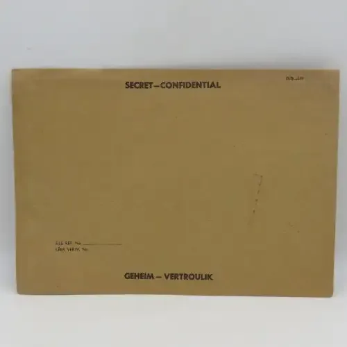 1980`s SA Army Secret - confidential Envelope