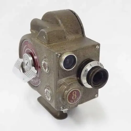 CINE ELMO 8AA 8mm movie camera - RARE - Not tested