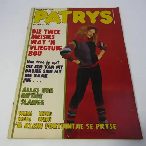 Patrys magazine - Augustus 1983 - Twee Meisies wat vliegtuig bou - no ...