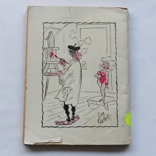 Vintage cartoon book French cartoons and cuties - March 1959