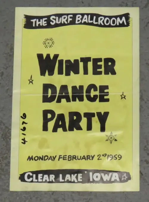 Hortors Print mini poster (Flyer) 1959 dance party - With Ritchie ...