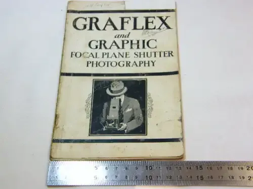 Graflex and graphic focal plane shutter photography - 1931