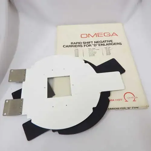 Omega Rapid shift negative carriers for `D` enlargers