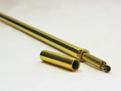 Very long vintage brass stick lighter - not working