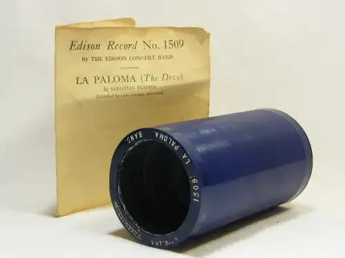 Edison Blue phonograph record # 1509 La Paloma (The Dove) by Edison ...