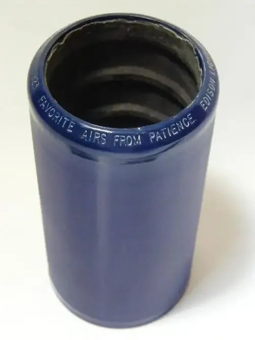 Edison Blue Amberol phonograph record # 1823 Favorite Airs from ...