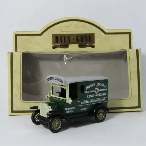 Lledo Days Gone 1920 Ford Model T van - Joseph Lucas Ltd. model car in box