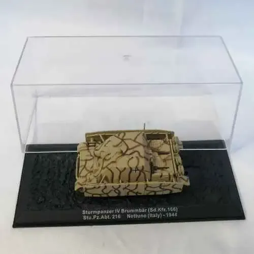 1944 German ( Nettuno ) Sturmpanzer IV Brummbar combat tank die-cast model