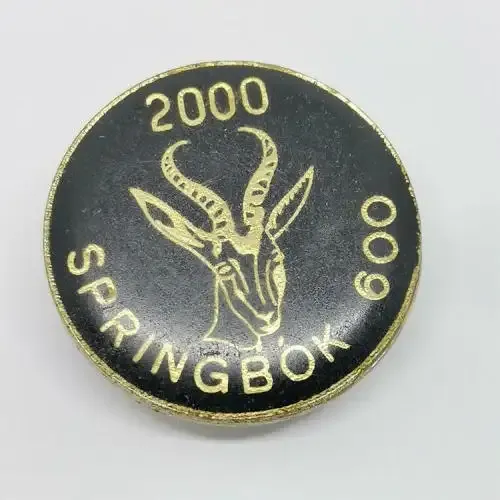 2000 Springbok 600 rally motorcycle badge