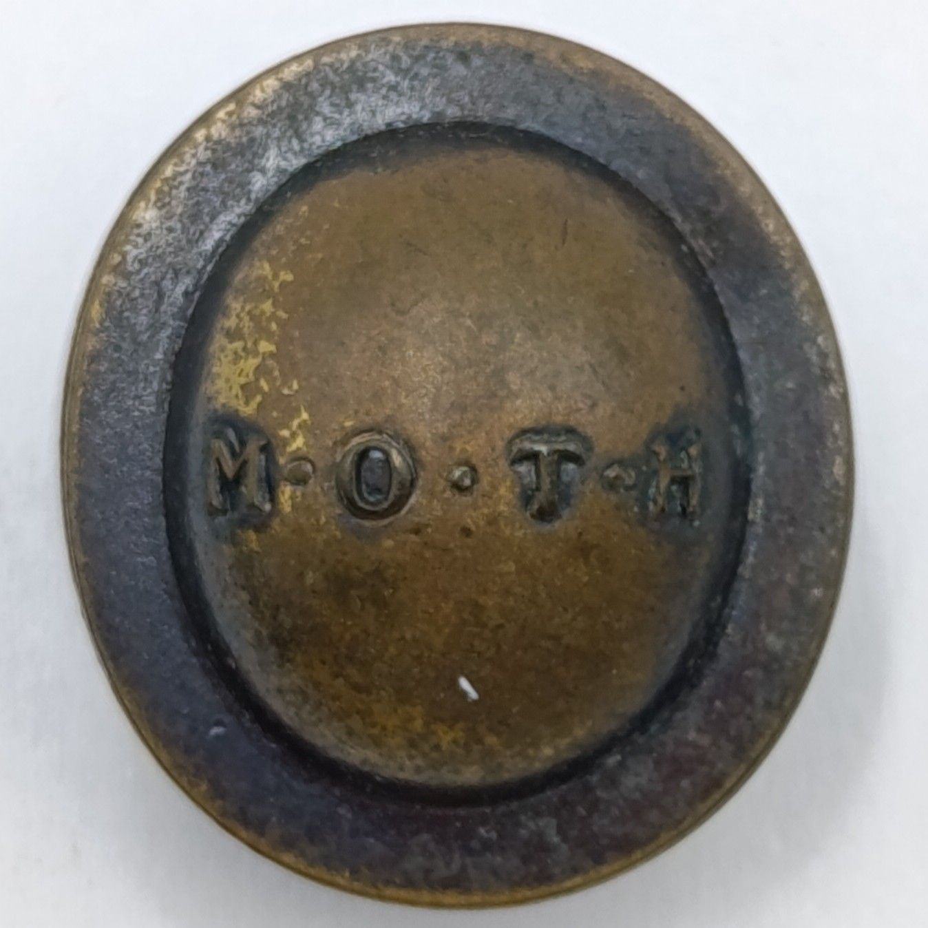 Vintage MOTH - memorable order of tin hats pin badge