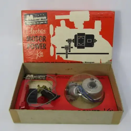 Vintage Monogram electric motor power kit