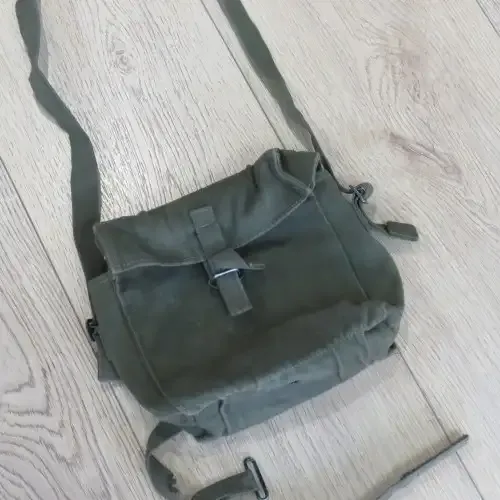 British 1958 Pattern Kidney pouch and yoke converted to patrol bag ...