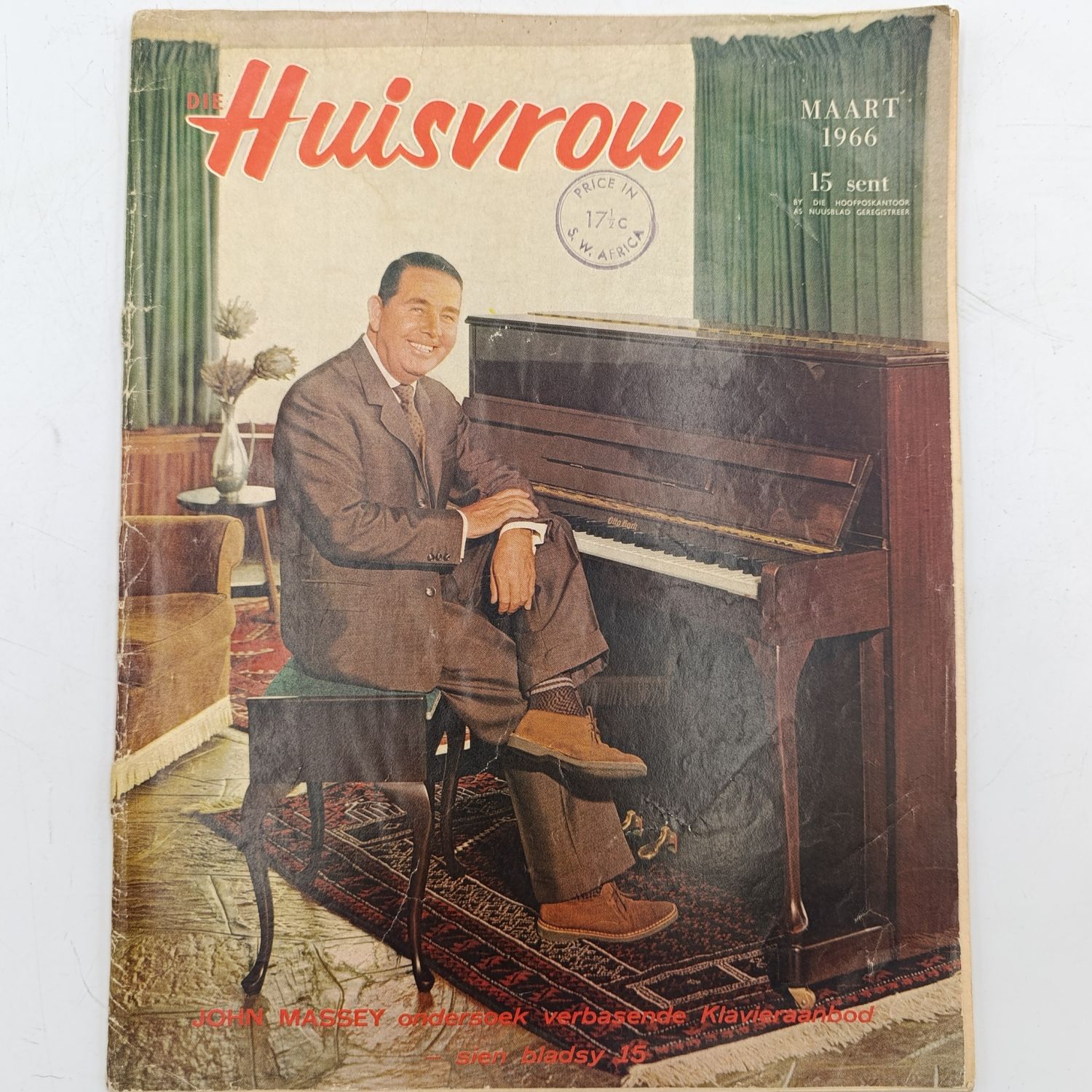 Vintage Huisvrou magazine - March 1966 issue
