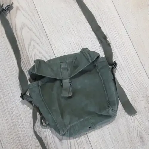 British 1958 Pattern Kidney pouch and yoke converted to patrol bag ...