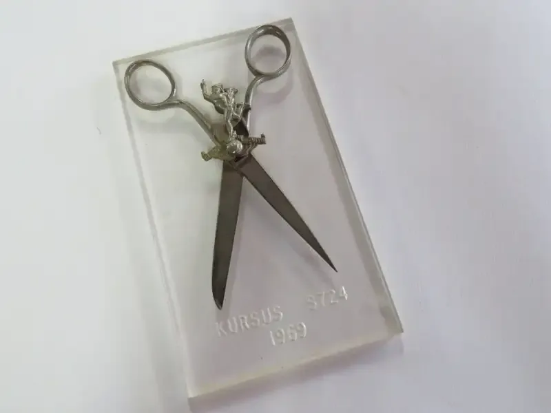 SA Army signals corps plaque - Kursus S724 1969