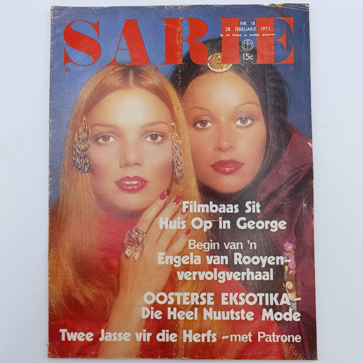 Vintage Sarie magazine 28 February 1973 issue