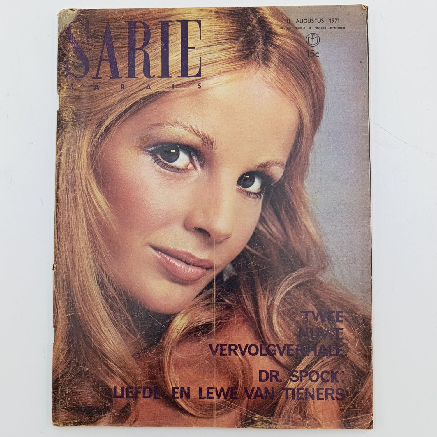 Vintage Sarie magazine - 11 August 1971 issue