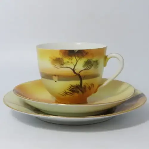 Vintage Noritake tea set - trio