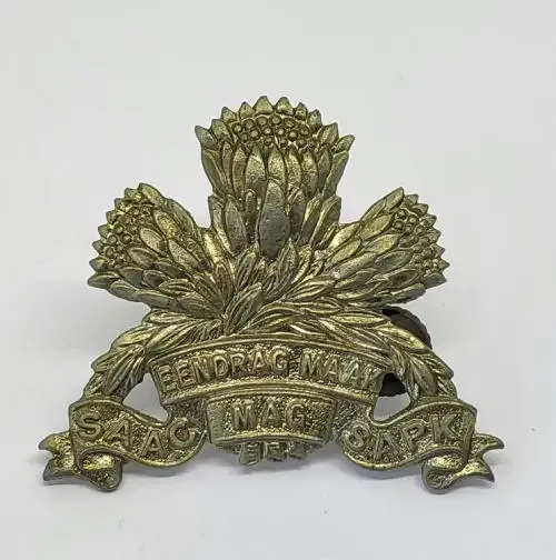 SA Armored Corps cap badge