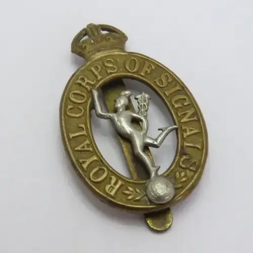 WW1/WW2 Royal Corps of Signals cap badge