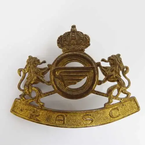Belgium Royal Army services corps cap badge