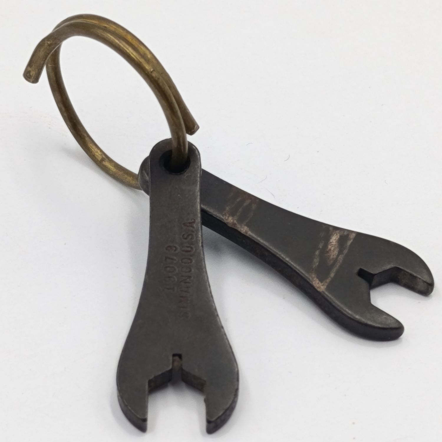 Pair of vintage Simanco Singer sewing machine wrenches