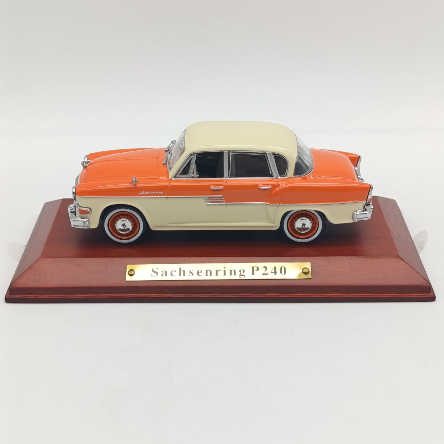 DDR Auto Sachsenring P240 die-cast model car in box - scale 1/43