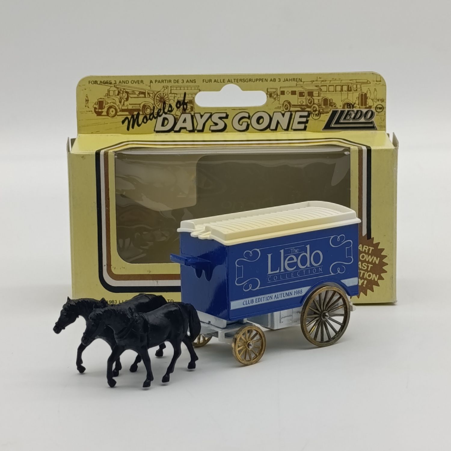 Lledo The Lledo Collection horse-drawn removal van die-cast model in box