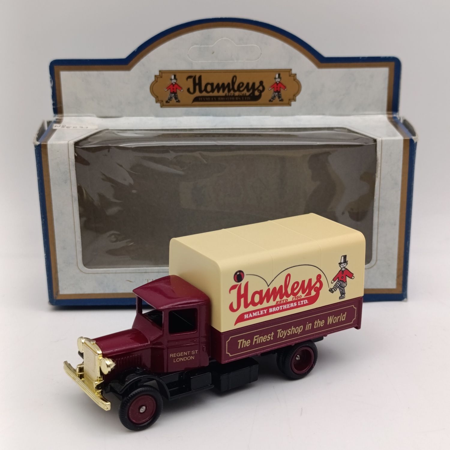 Lledo 1934 Mack Hamleys delivery truck model in box