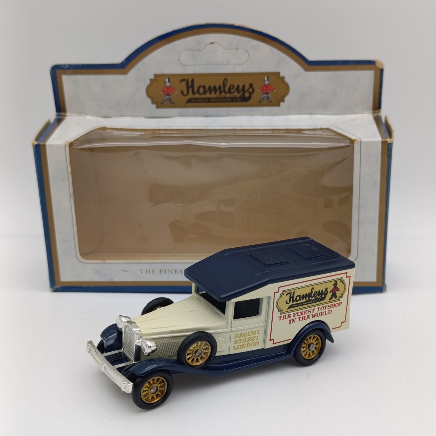 Lledo 1936 Packard Hamleys ToyShop advertising die-cast model car in box